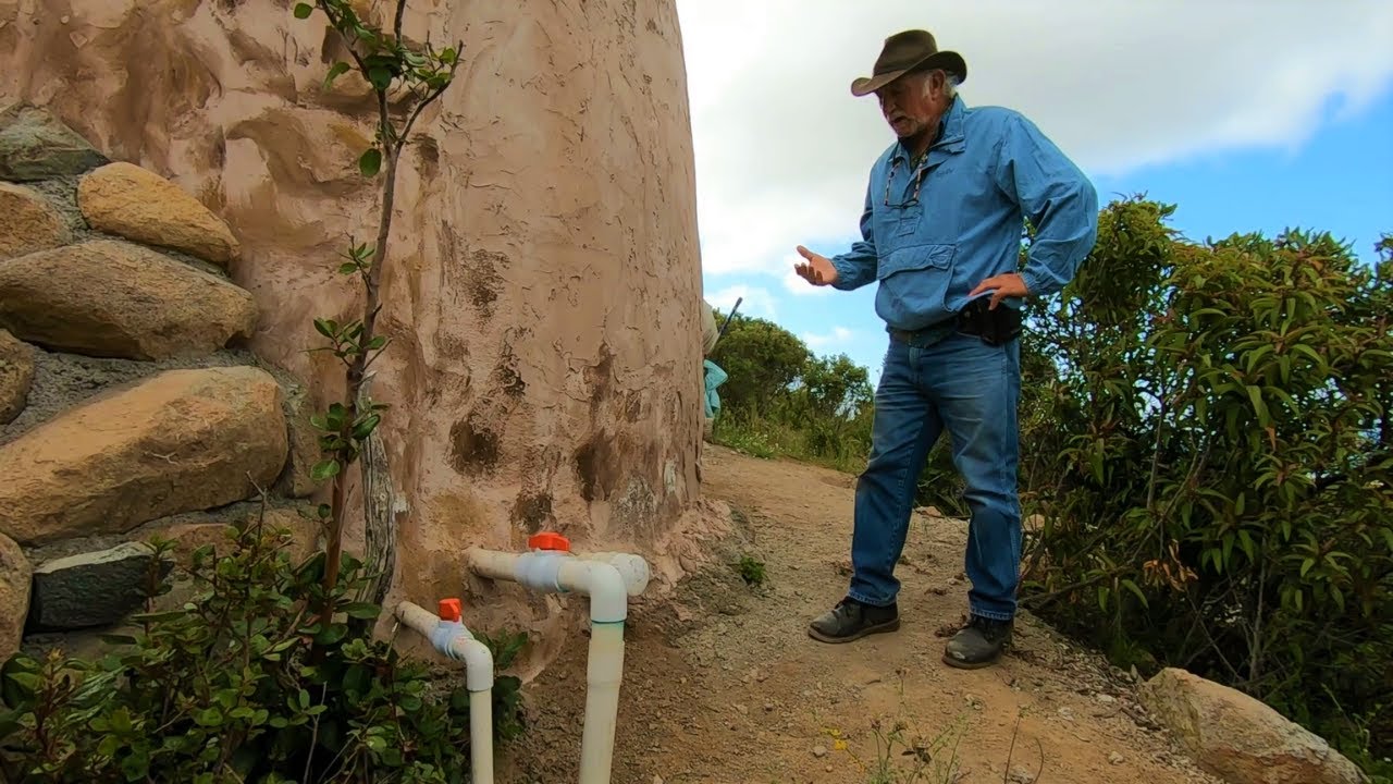 Ferro-Cement Water Tank | DIY Water Tank Part 3 | Baja Eco Village ...