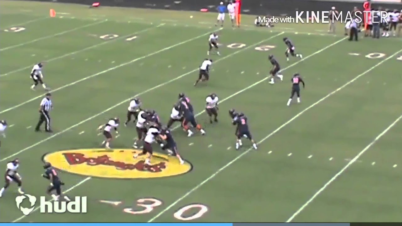 DJ Twitty Sophomore Chapman HS 162yrd Game - YouTube
