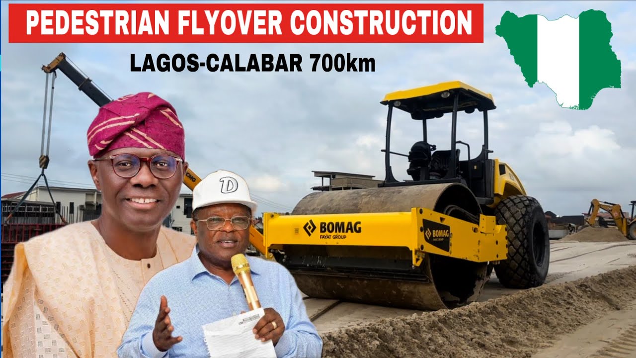New Flyover Bridge Construction On The Lagos-Calabar 700km Coastal ...