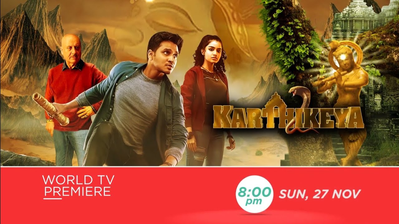 karthikeya 2 , Sunday, 27 November, 8PM - akhil -anupama- anupam kher ...