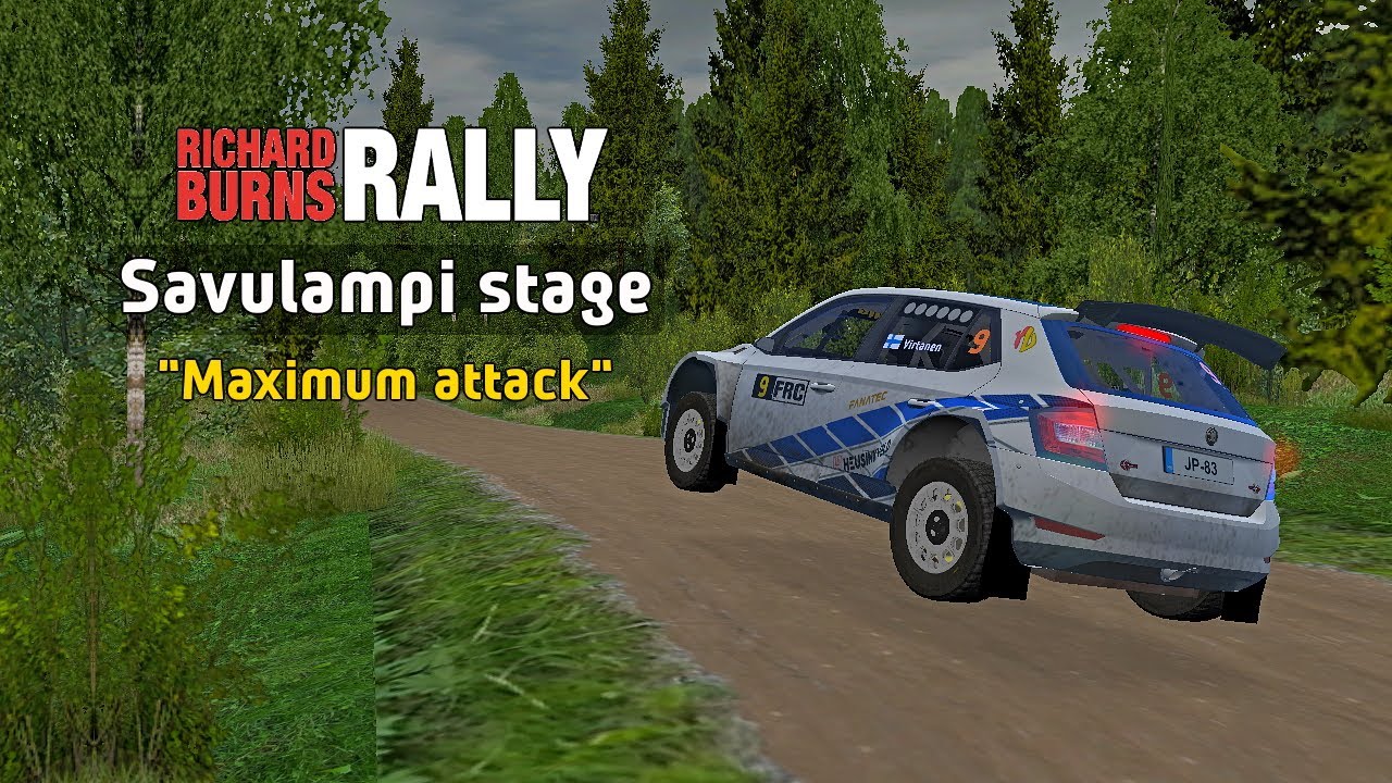 Richard Burns Rally - Max attack - Savulampi stage - YouTube
