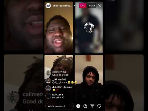 Young chop on Instagram live trolling fans 🤣🤣 ( very funny )