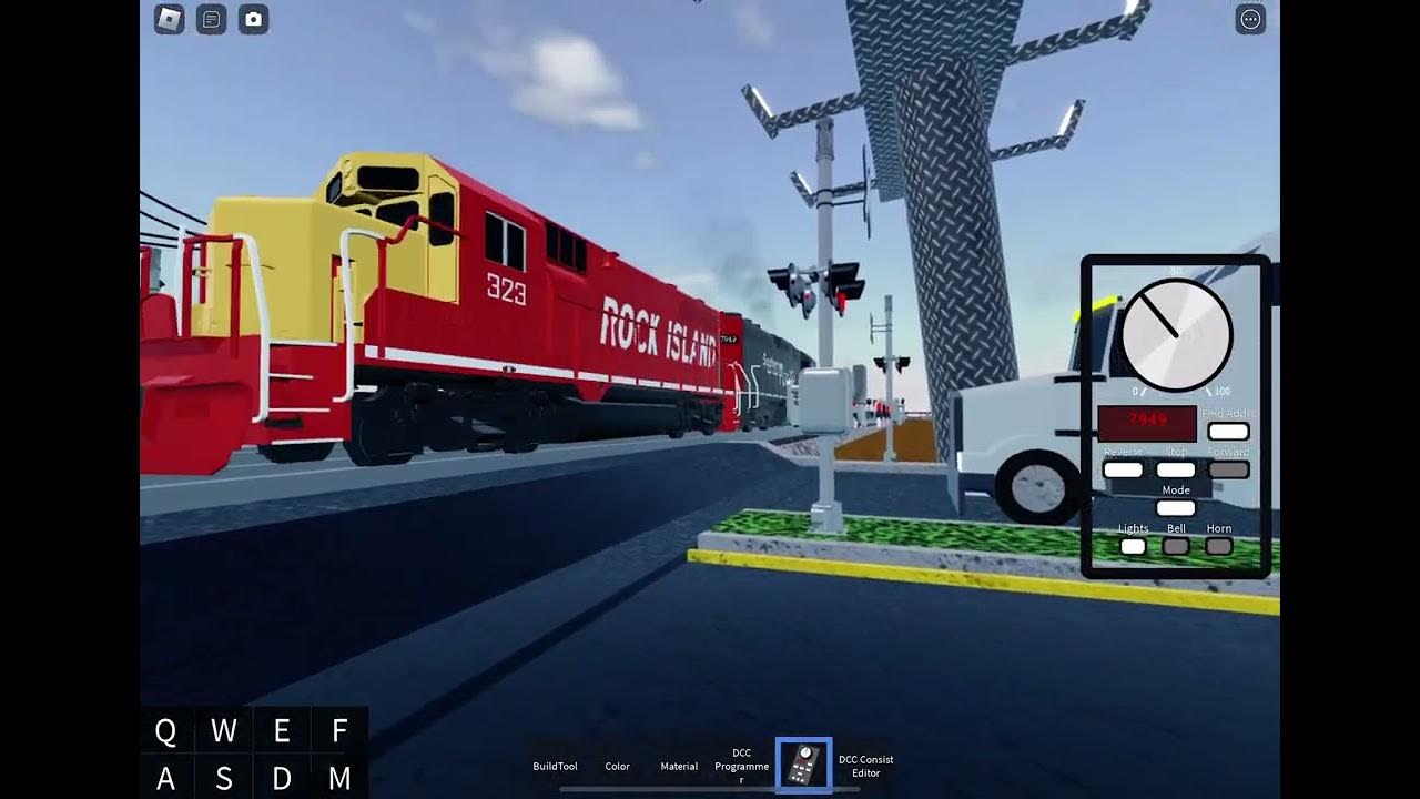 (RSS) SP #7949 leads local freight to Port of Robloxia delivering Spinach Co delivery - YouTube