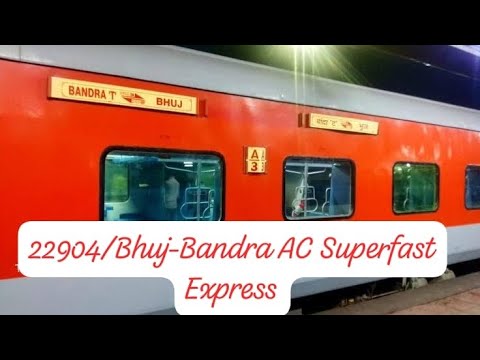 22904/Bhuj Bandra AC Superfast Express - YouTube