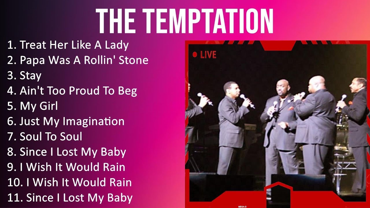 T h e T e m p t a t i o n 2023 [1 HOUR] Playlist - Greatest Hits, Full ...