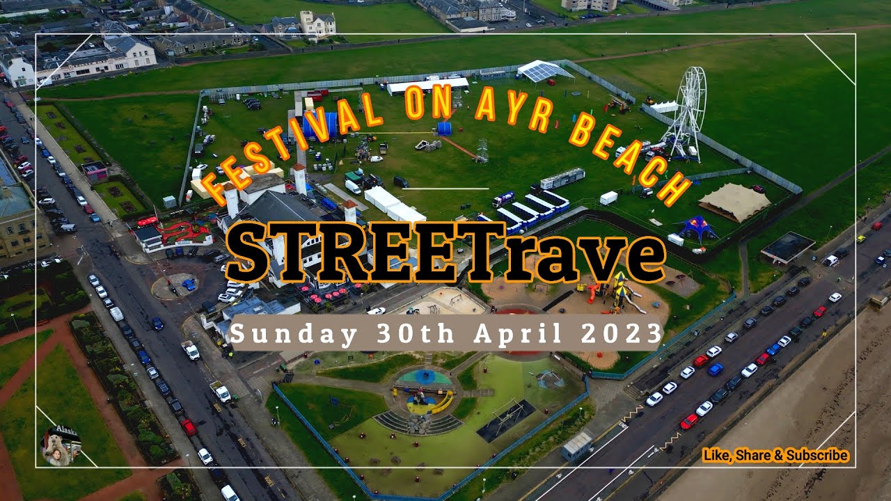 STREETrave Festival on Ayr Beach - YouTube