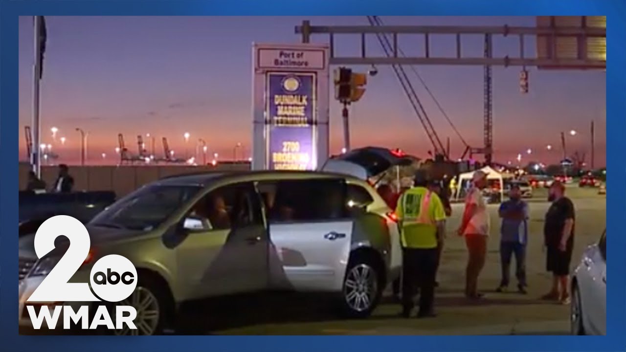 Port of Baltimore workers return following strike - YouTube