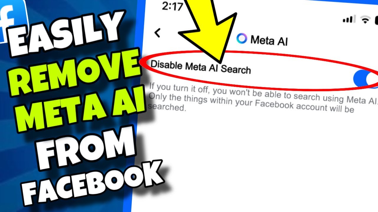 (EASY) How To Remove Meta AI From Facebook (Android / iPhone) - YouTube