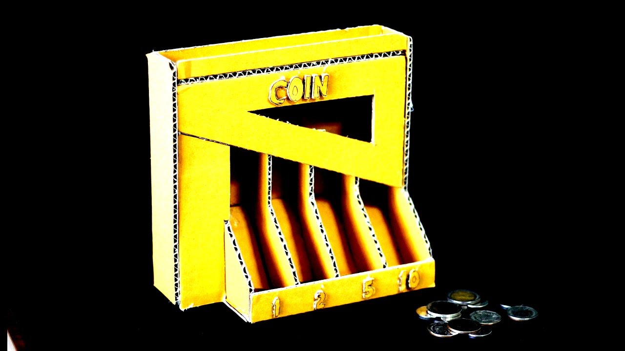 Faire une machine de tri de pièces de carton - YouTube