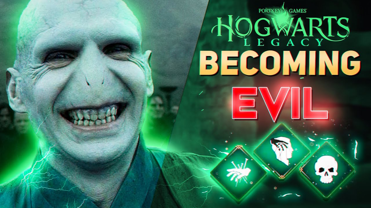 I Became Voldemort in Hogwart's Legacy - YouTube