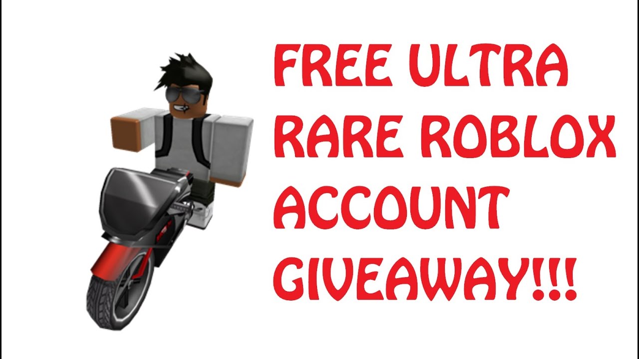 FREE ULTRA RARE (RICH) ROBLOX ACCOUNT GIVEAWAY!!! {CLOSED} [READ DESC ...