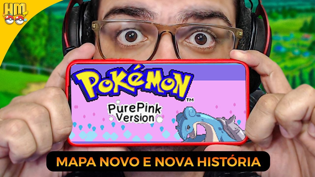 TUDO NOVO NESSE GAME - POKEMON PURE PINK VERSION - YouTube