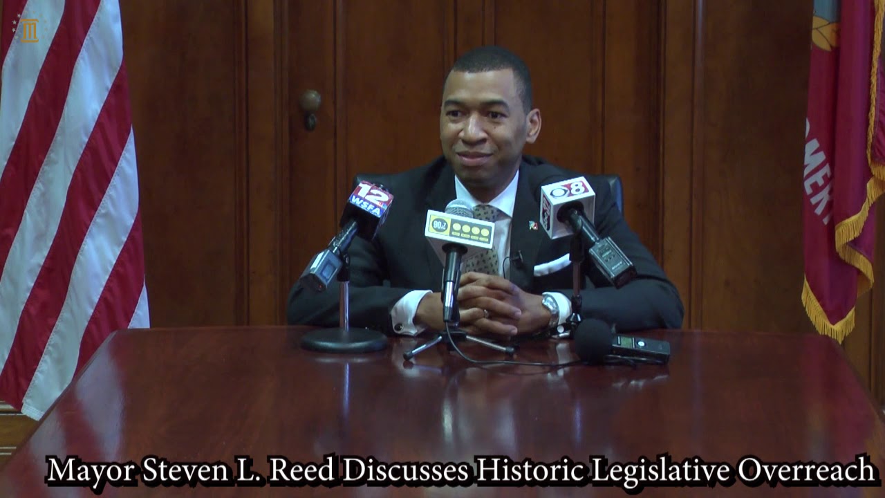 Mayor Reed Address Unprecedented Legislative Overreach - YouTube
