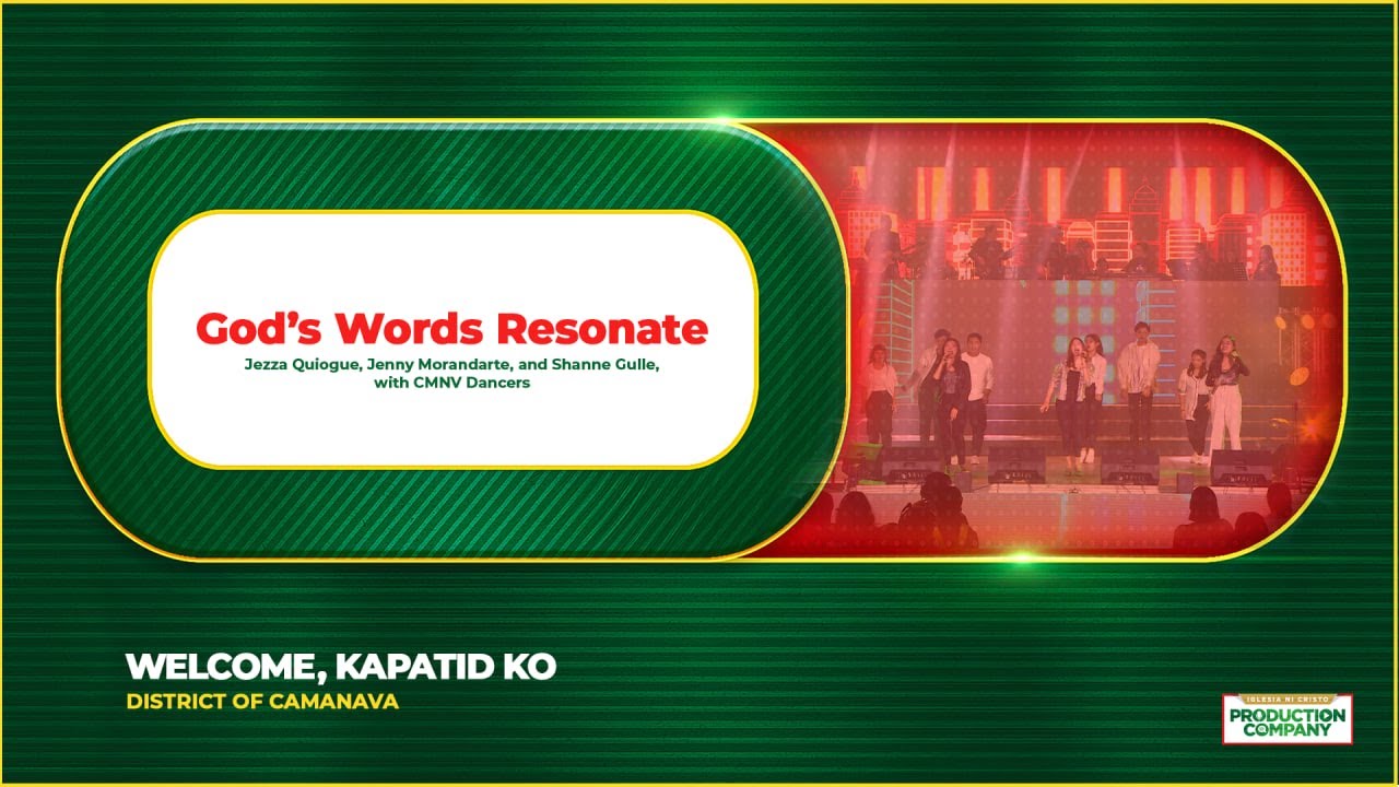 God's Words Resonate - YouTube