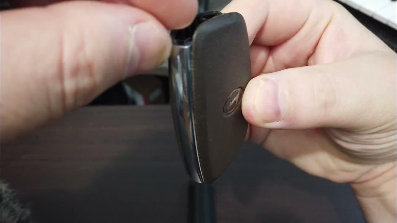Hyundai Tucson Key Fob Battery Replacement - YouTube