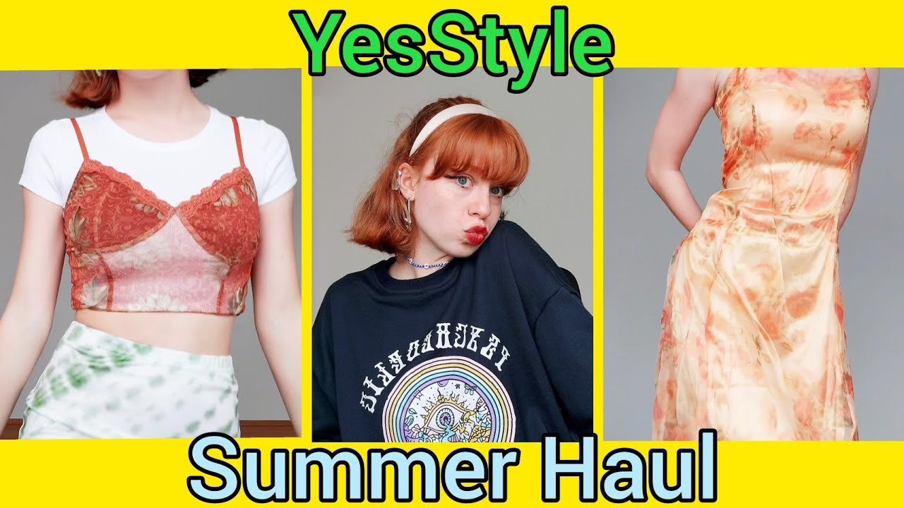 YesStyle Summer Haul☀️🌴 - YouTube