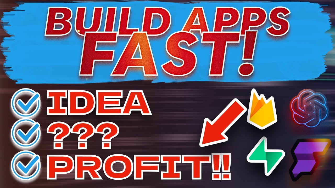 How I Build Any App FAST: Copy My POWERFUL 5-Step WorkFlow - YouTube