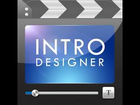 How to make a intro on iOS Intro Designer - YouTube