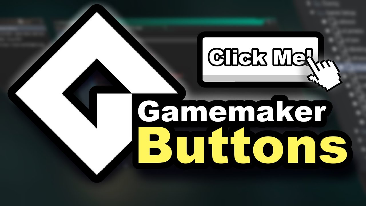 Clickable Buttons in GameMaker | UI & Menu Tutorial - YouTube