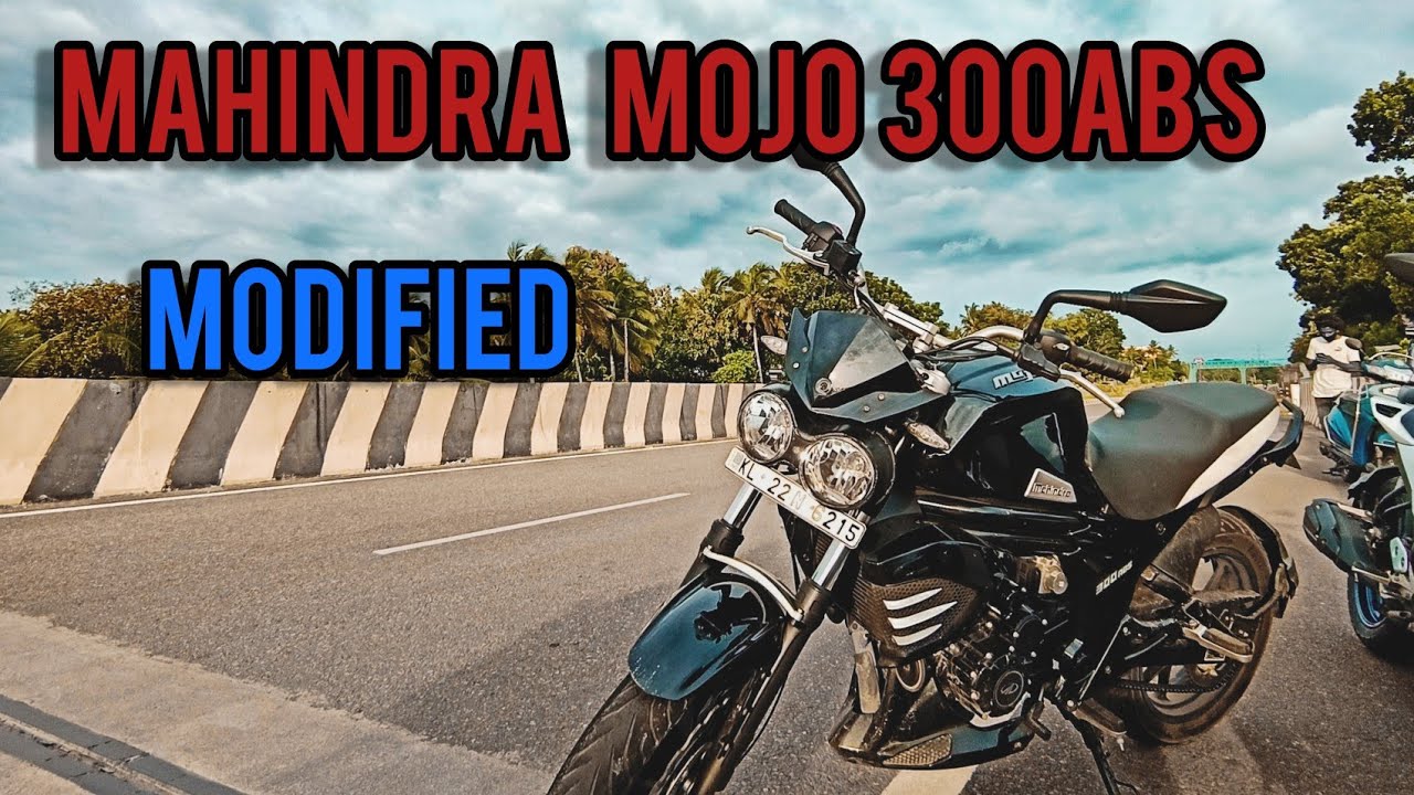 MAHINDRA MOJO 300ABS MODIFIED - YouTube