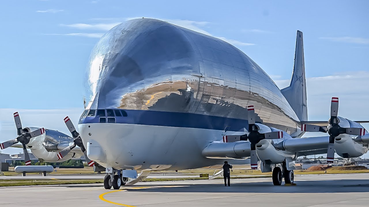 The Super Guppy: NASA Super Ugly Cargo Plane Heavy-Lift - YouTube