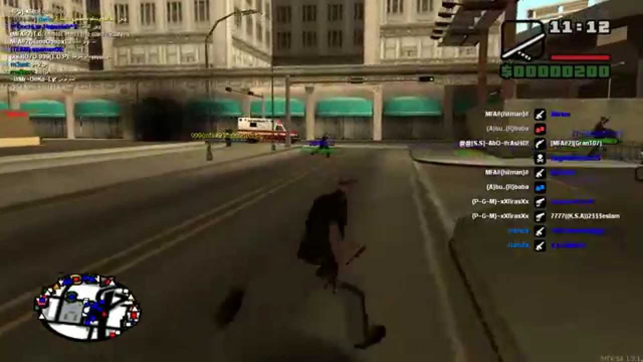 MTA Cops and Robbers AR Server Gameplay Cop - YouTube