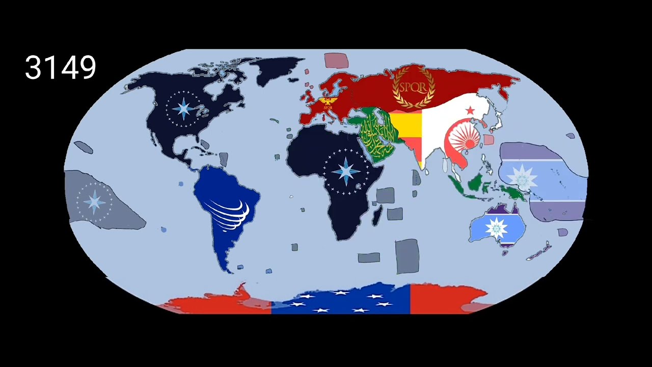 The World: Timeline of National Flags: 3024-3194 - YouTube
