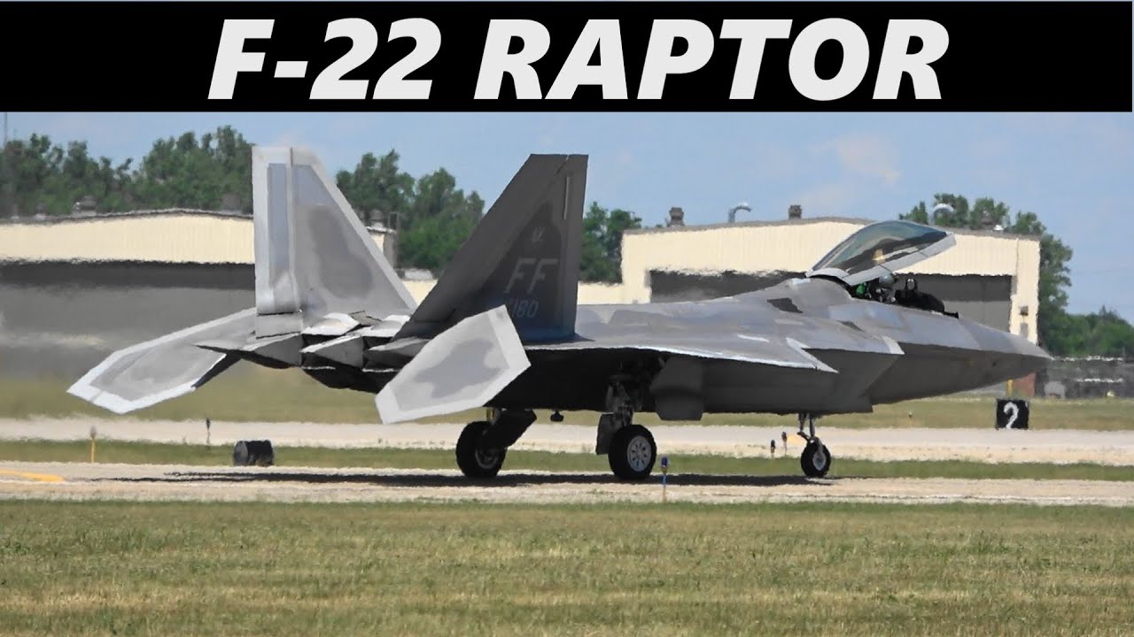 F-22 Raptor: Best of Air Show Footage - YouTube