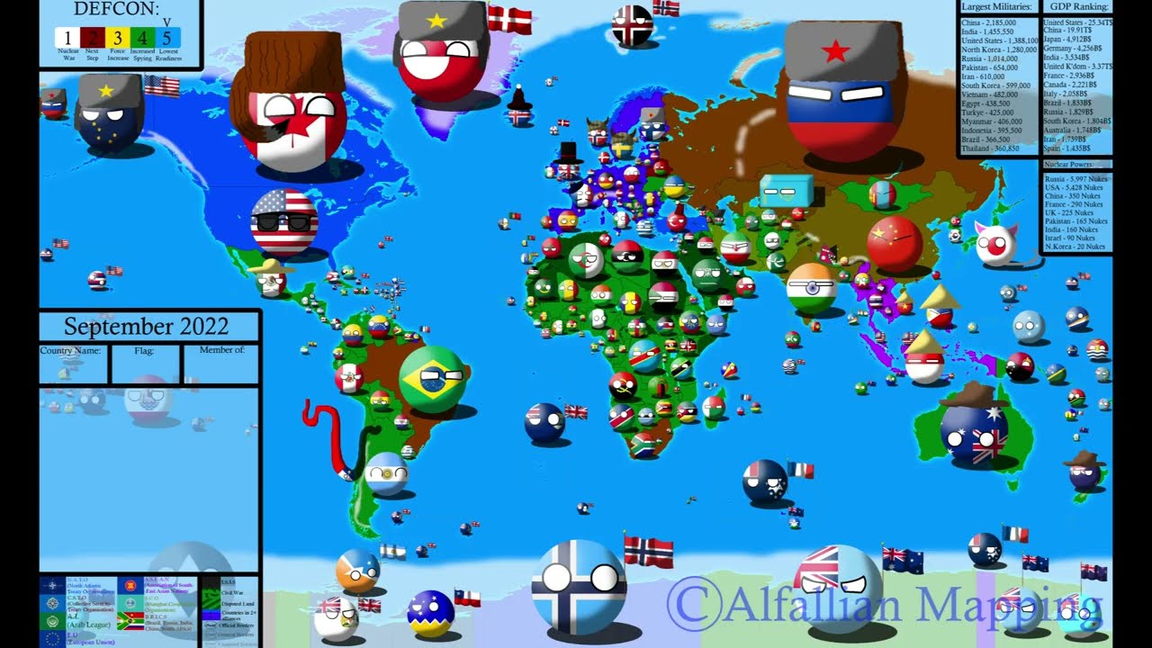 AFotWorld in Countryballs: Curse of the Pumpkin | Prologue - YouTube