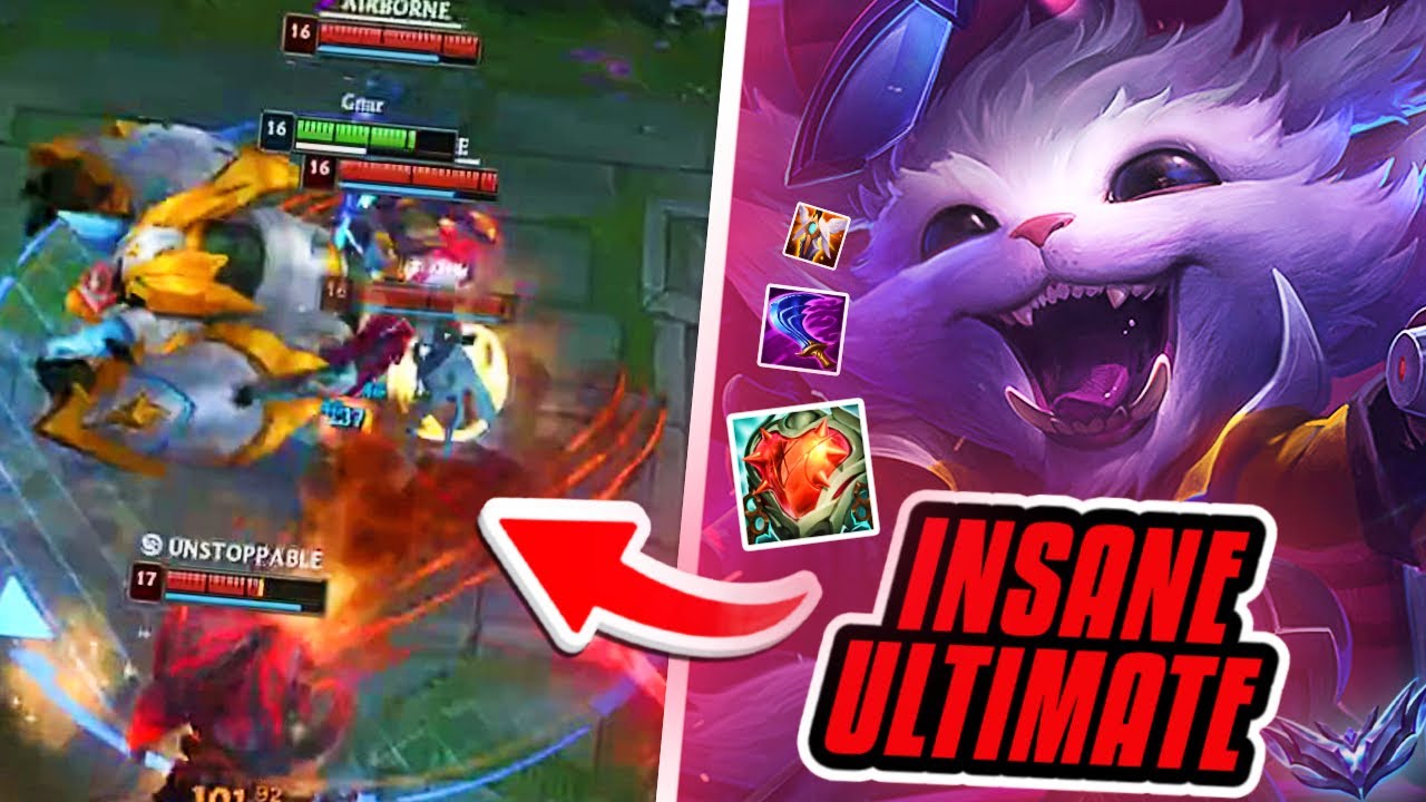 THIS INSANE ULTIMATE LEAD US TO VICTORY!!! Pre-Season 13 Gnar Ranked ...
