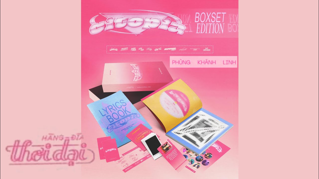 💿Unbox bên trong album vol.2 - Phùng Khánh Linh “CITOPIA (ver.Boxset ...