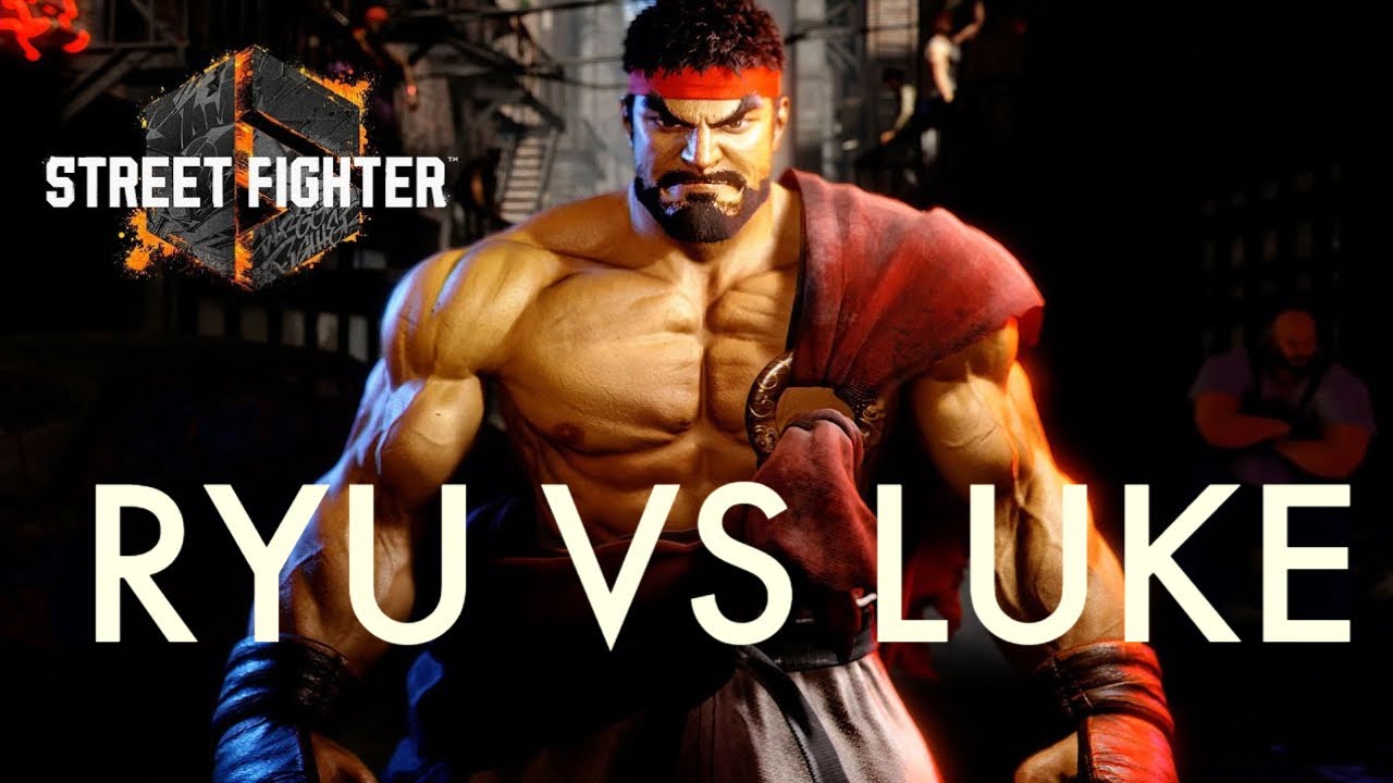 STREET FIGHTER 6 | RYU vs LUKE (4k HDR) - YouTube