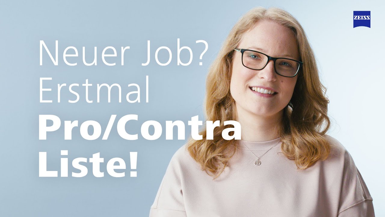 Neue Job-Chance bei ZEISS: Hat Julia sie genutzt? - YouTube
