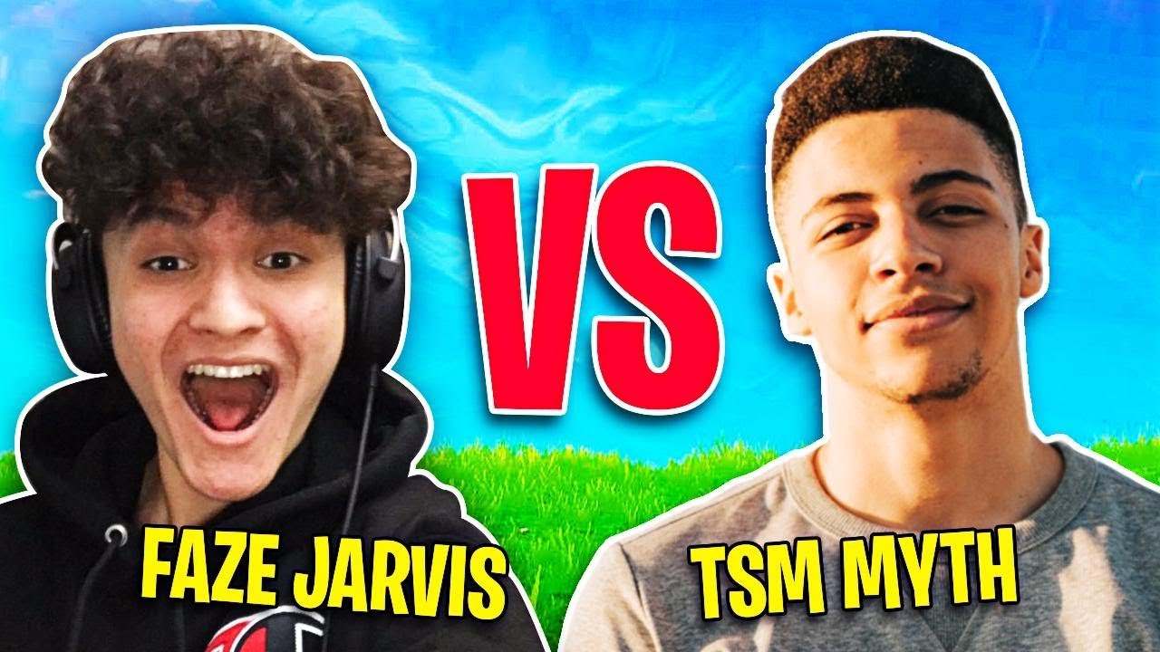 FaZe Jarvis vs TSM MYTH (Fortnite 1v1) - YouTube