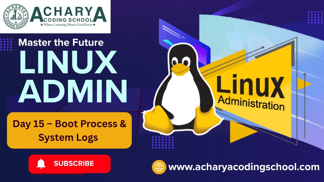 Day 15 – Linux Boot Process & System Logs 🔥 | Troubleshooting & Startup ...