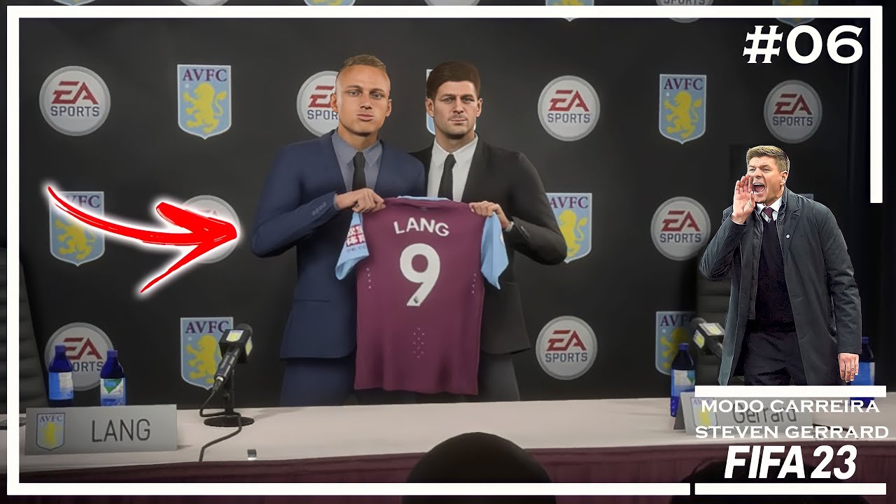 NOSSO REFORÇO MAIS CARO - MODO CARREIRA GERRARD FIFA 23 - #06 - YouTube