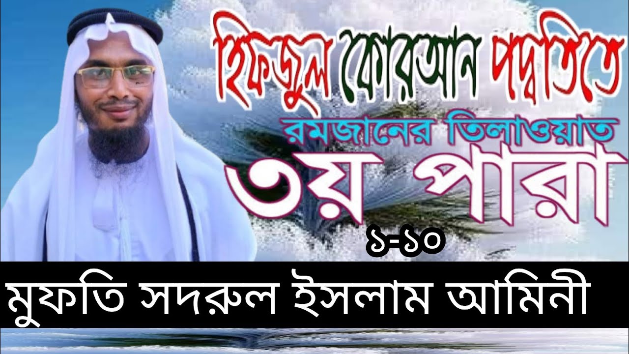 মধুর কন্ঠে কুরআন তিলাওয়াত || Modhur Konthe Quran Tilawat || Mufti ...