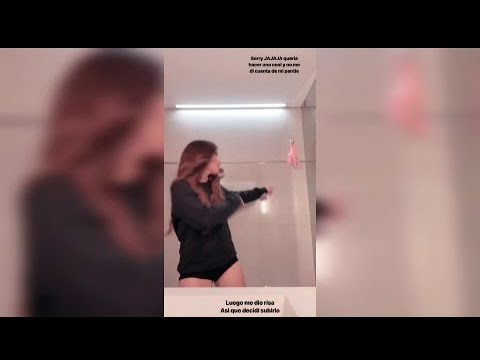 Nicole enseña su CALZ0N *sin querer* 😂