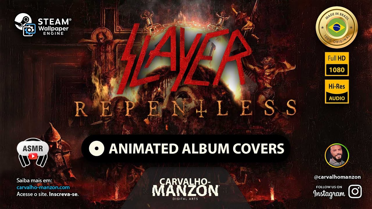 🎧 Slayer - You Against You #AnimatedAlbumCover - YouTube