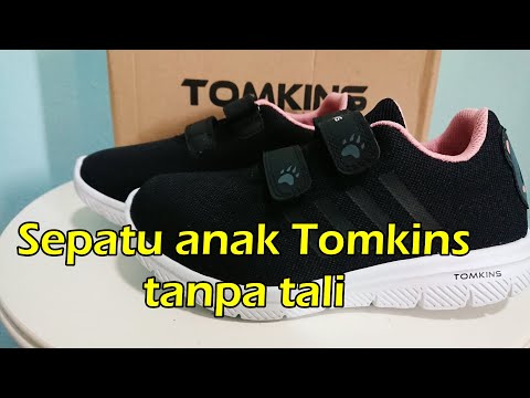 Sepatu Tomkins Junior | Sepatu anak SD tanpa tali | Sepatu sekolah anak | Sepatu Sekolah 200ribuan