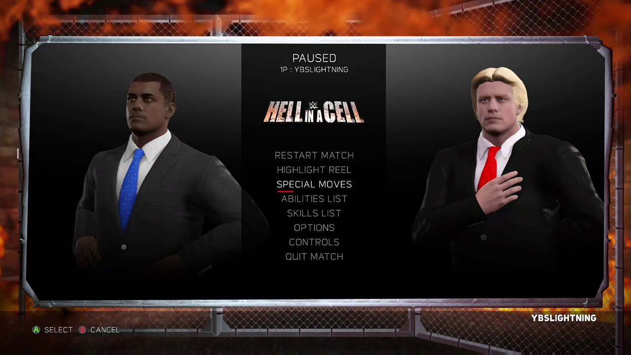 Barack Obama vs Donald Trump WWE2K17 - YouTube