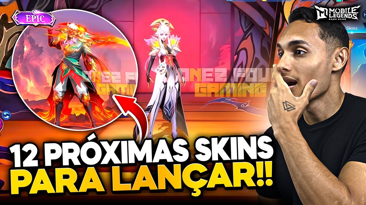 12 NOVAS SKINS para VOCÊ Pegar! Selena SKIN ÉPICA Argus Skin EXCLUSIVA ...