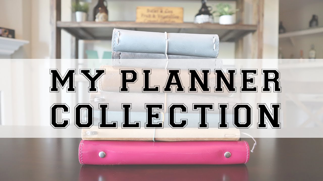 My Planner Collection 2018 (and how I use them) - YouTube