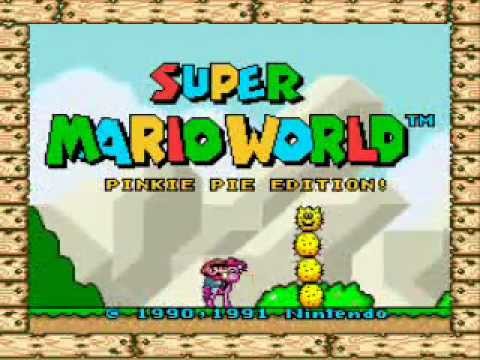 Pinkie Pie in Super Mario World - YouTube