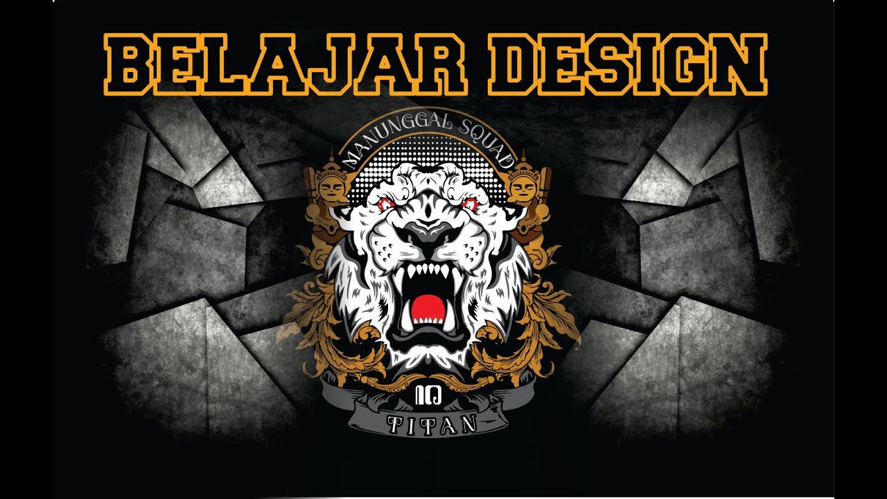 BELAJAR DESIGN LOGO KERREN - YouTube