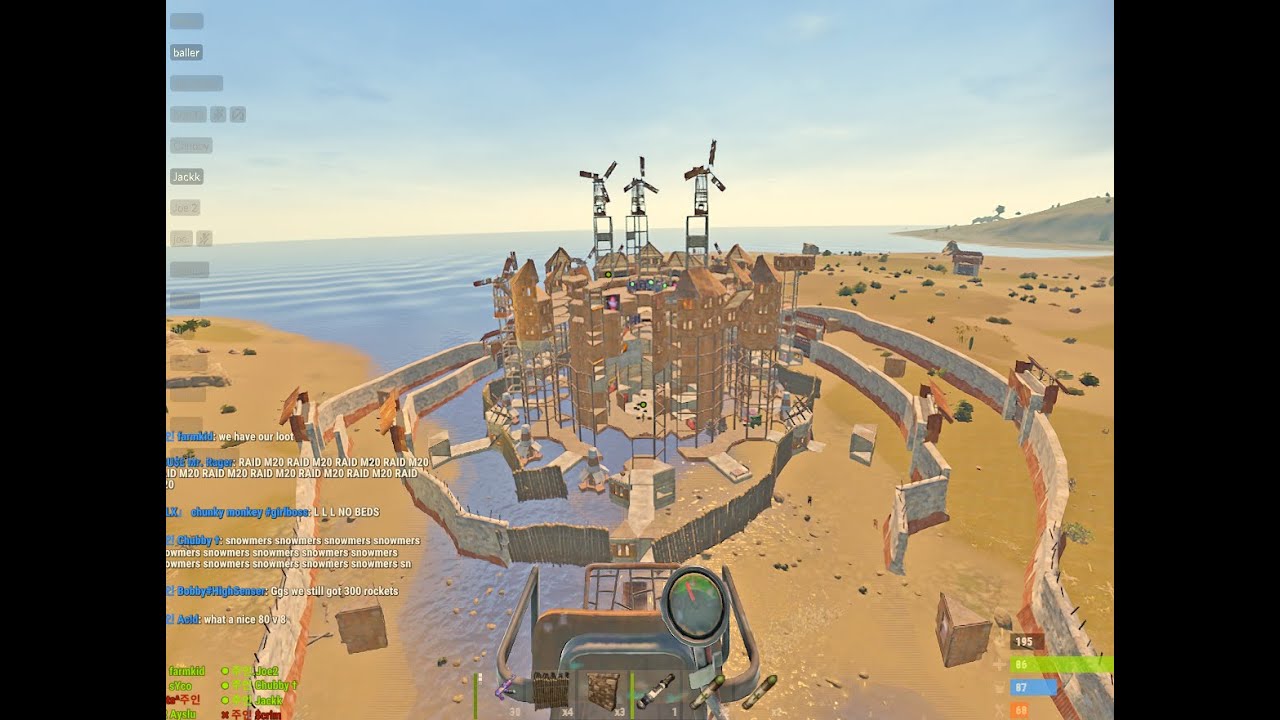 MASTER VS 800 ROCKETS | RUST ZERG PROGRESSION ON VITAL - YouTube