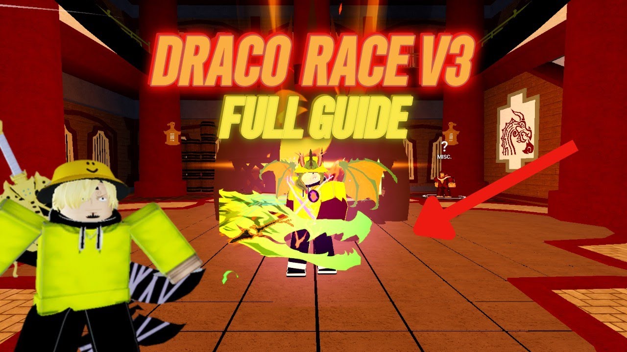 Draco V3 Tutorial | BloxFruits Tutorial - YouTube