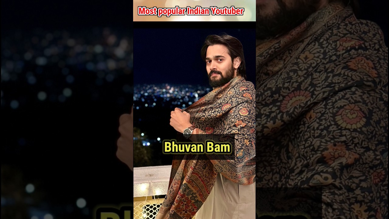 Most popular Indian Youtuber 😍 #shorts #youtubeshorts - YouTube