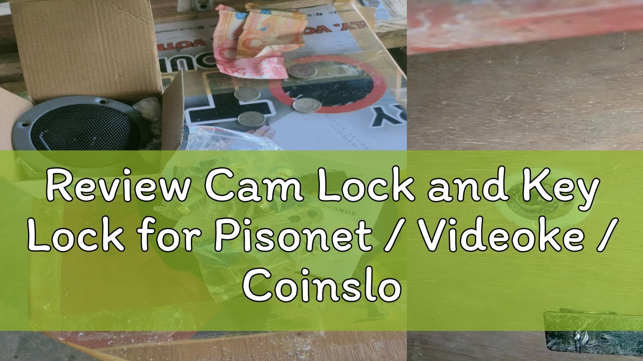 Review Cam Lock and Key Lock for Pisonet / Videoke / Coinslot Box - YouTube
