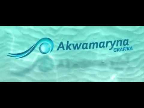 Akwamaryna Grafika - animacja logo - YouTube